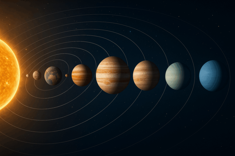 Planeter i solsystemet – antal, ordning och fakta om varje planet